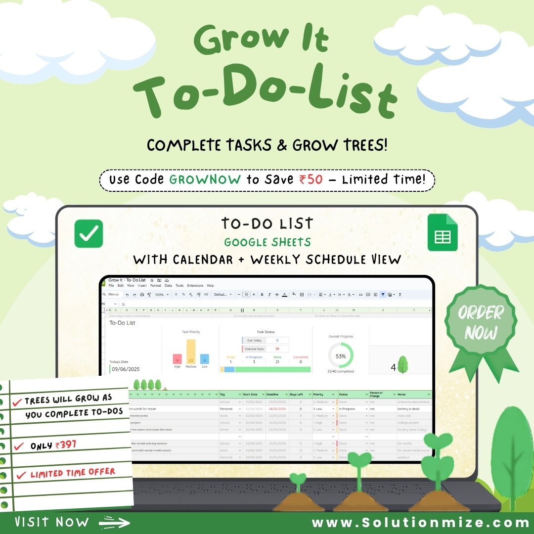 Grow To-do-list – Solution Mize